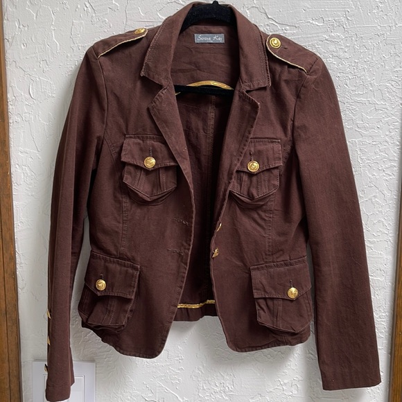 Serena Kay | Jackets & Coats | Serena Kay Military Style Blazerjacket ...
